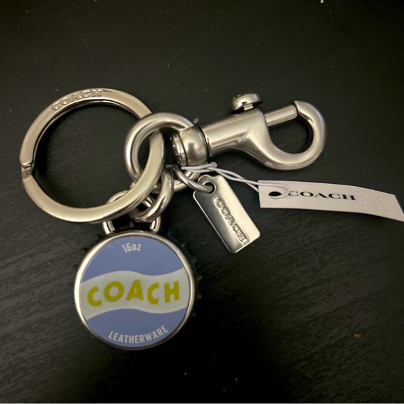 Coach | Accessories | Coach Bottlecap Bag Charm Keychain | Poshmark